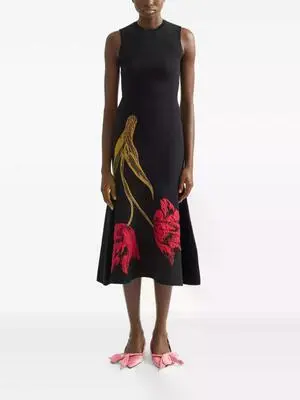Erdem Sleeveless Knitted Midi Dress