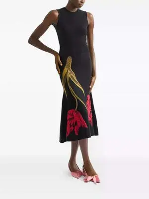 Erdem Sleeveless Knitted Midi Dress
