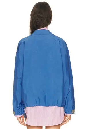 Miu Miu Tela Tecnica Jacket - Pervinca