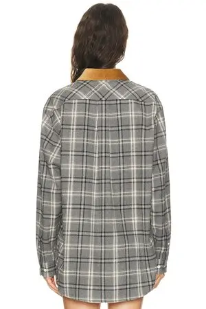 Miu Miu Flanella Check Shirt