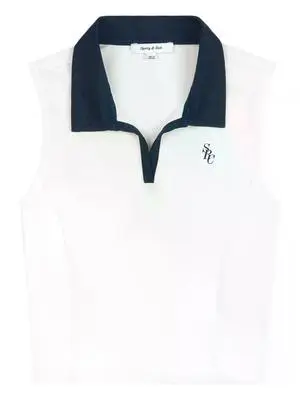 SPORTY & RICH Sleeveless T-shirt - White