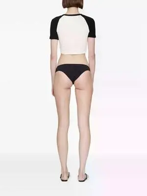 Christopher Esber Tucked Ringer Jersey Knit T-shirt