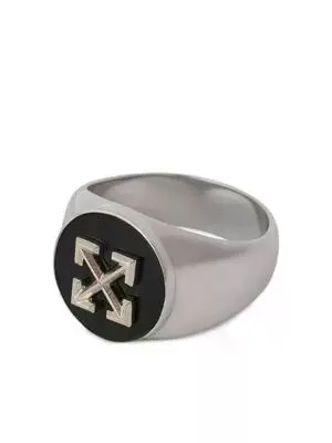 Off-White Arrow Signet Ring