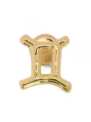 JIL SANDER Zodiac Sign Single Earring - Gold
