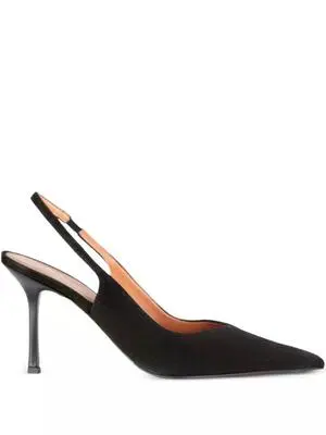 CASTAGNA Pointed-toe Slingback Pumps