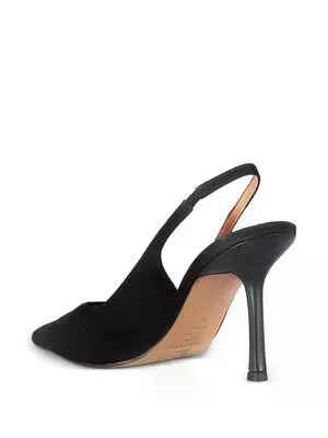 CASTAGNA Pointed-toe Slingback Pumps