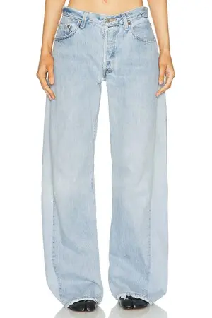 Women's Retro Wide Leg Jeans
