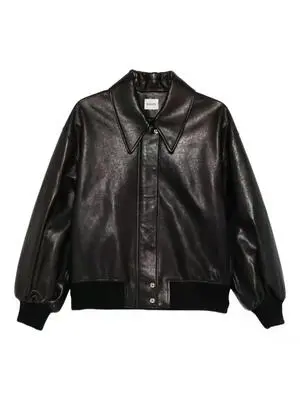 Women's Leather Sleeve Jackets