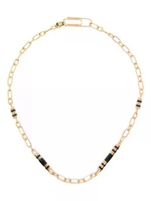 AURÉLIE BIDERMANN Positano Paperclip Necklace - Gold