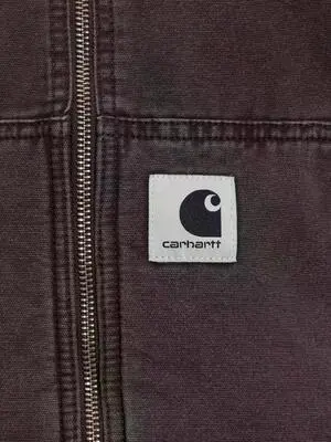 Carhartt Work In Progress Zip-up Hooded Jacket - Brown