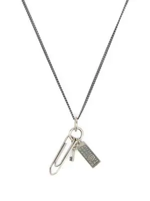 MAISON MARGIELA Paperclip Charm Necklace