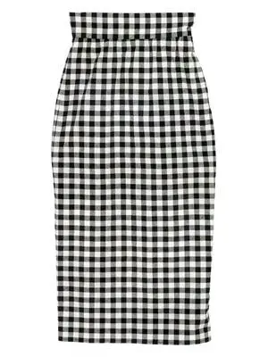 TO B. BY AGNÈS B. Plaid Skirt