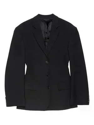 Black Single-Breasted Blazers