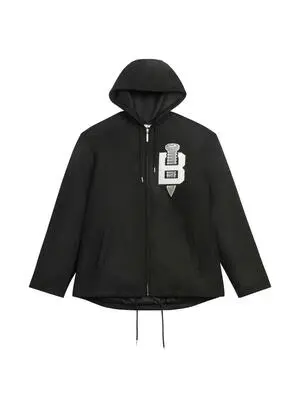 BABYLON Logo-appliqué Hooded Jacket