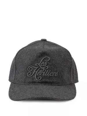 LES HÉRITIERS Signature Wool Cap - Grey