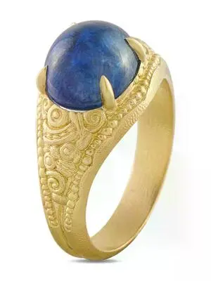 ALEX SEPKUS Embellished Sapphire Ring - Gold