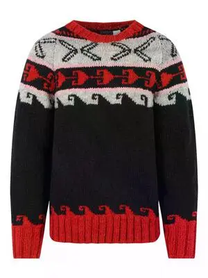 CHAMULA Geometric-patterned Sweater