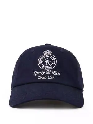 SPORTY & RICH Embroidered Cap