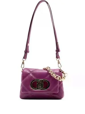Liu Jo Lapuffy Quilted Monogram Bag