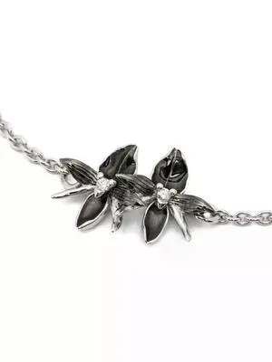 SHAUN LEANE Diamond Orchids Bracelet