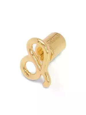 JIL SANDER Zodiac Sign Single Stud Earring - Gold