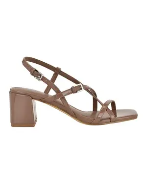 Calvin Klein Square Toe Heeled Sandals