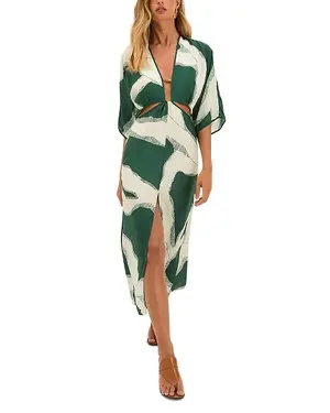 VIX PAULA HERMANNY Enigma Carrie Dress Swim Cover-up - Multi