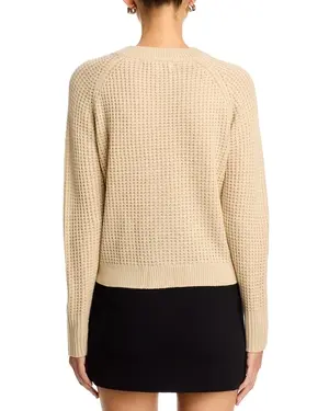 SINGLE THREAD Metallic Knit Cardigan