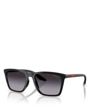 Prada Linea Rossa Pillow Sunglasses - Black