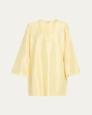 Hannah Artwear Armana Silk Mini Dress