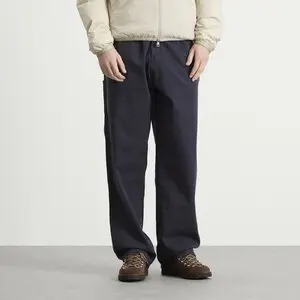 Moncler Gabardine Cotton Trousers - Navy