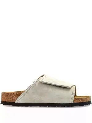 BIRKENSTOCK Solana Vl Suede Sandals - Neutrals