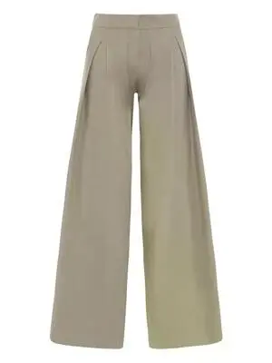 Le Kasha Concealed-fastening Wide Leg Trousers