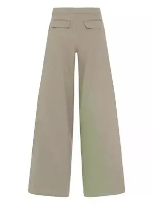 Le Kasha Concealed-fastening Wide Leg Trousers