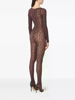 Wolford Dots-pattern Catsuit