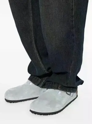 BIRKENSTOCK Tokio Ii Suede Clogs - Grey
