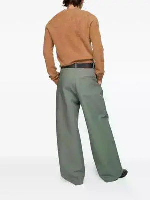 Acne Studios Straight Leg Cotton Trousers