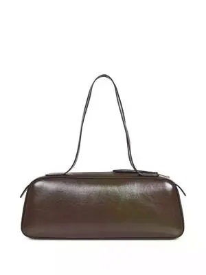 Khaite Simona Crackle Patent Elongated Tote Bag