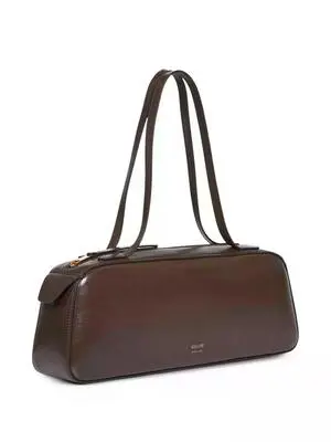 Khaite Simona Crackle Patent Elongated Tote Bag