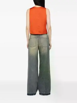 Zadig&Voltaire Emaus V-neck Waistcoat - Orange