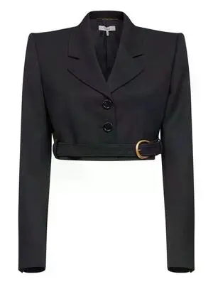 Chloé Lapel Belted Jacket