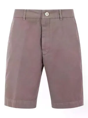 Brunello Cucinelli Cotton Chino Shorts - Brown