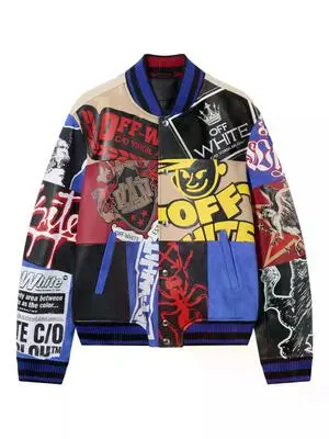 Off-White Multi-patch Varsity Jacket