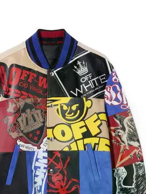 Off-White Multi-patch Varsity Jacket