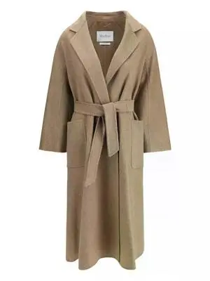 Max Mara Ludmilla Belted Coat - Neutrals