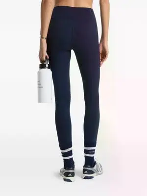 SPORTY & RICH High-rise Performance Trousers - Blue