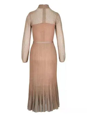 Zimmermann Hypnotic Two-tone Midi Dress