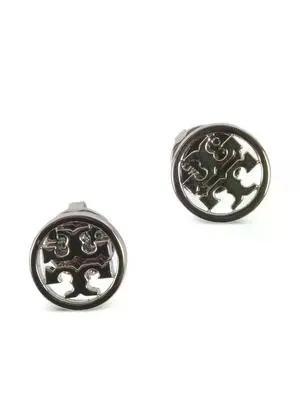 Tory Burch Logo Stud Earrings