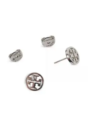 Tory Burch Logo Stud Earrings