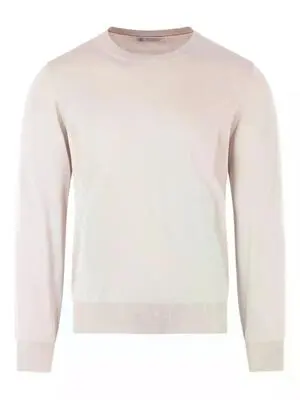 Brunello Cucinelli Ribbed Knit Crew Neck Sweater